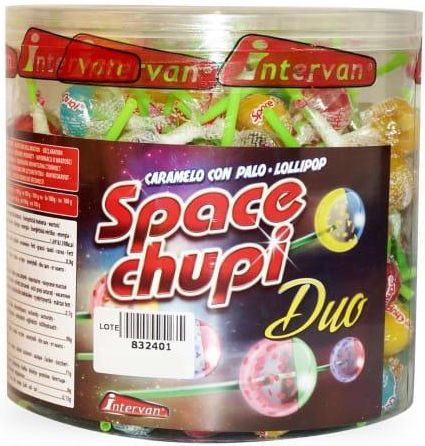 Space Chupi Duo Lizak kulka 9,5g x 150szt - 0,45zł - Ceny i opinie ...