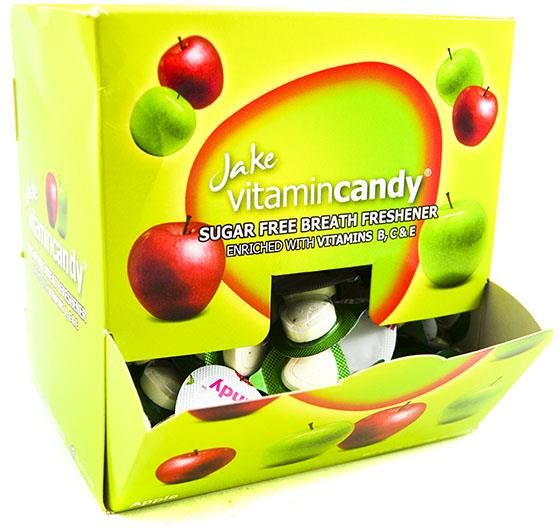 Jake VitaminCandy Cukierki jabłkowe 180szt - Ceny i opinie - Ceneo.pl