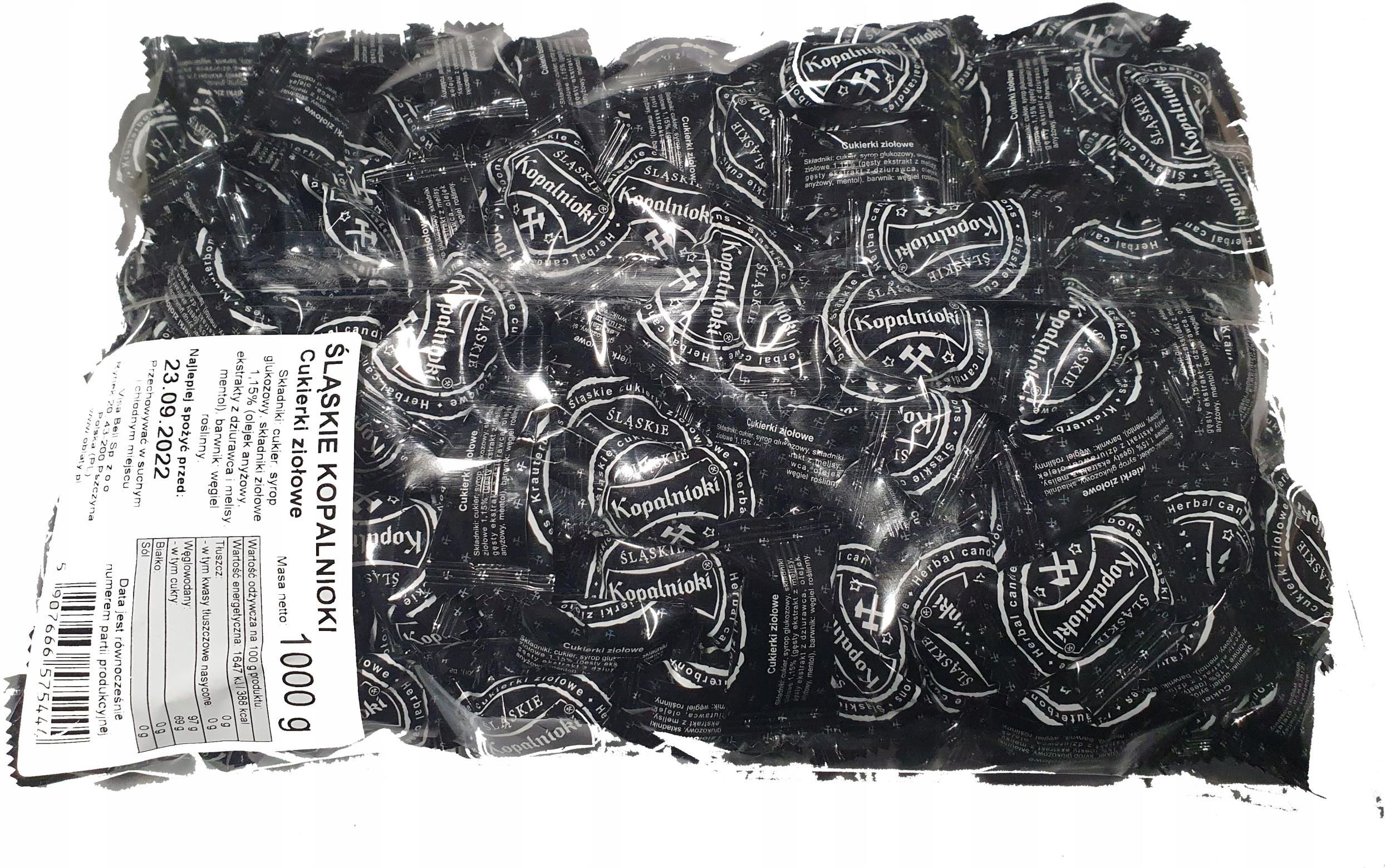 Cukierki śląskie Kopalnioki ziołowe anyżowe 1kg - Ceny i opinie - Ceneo.pl