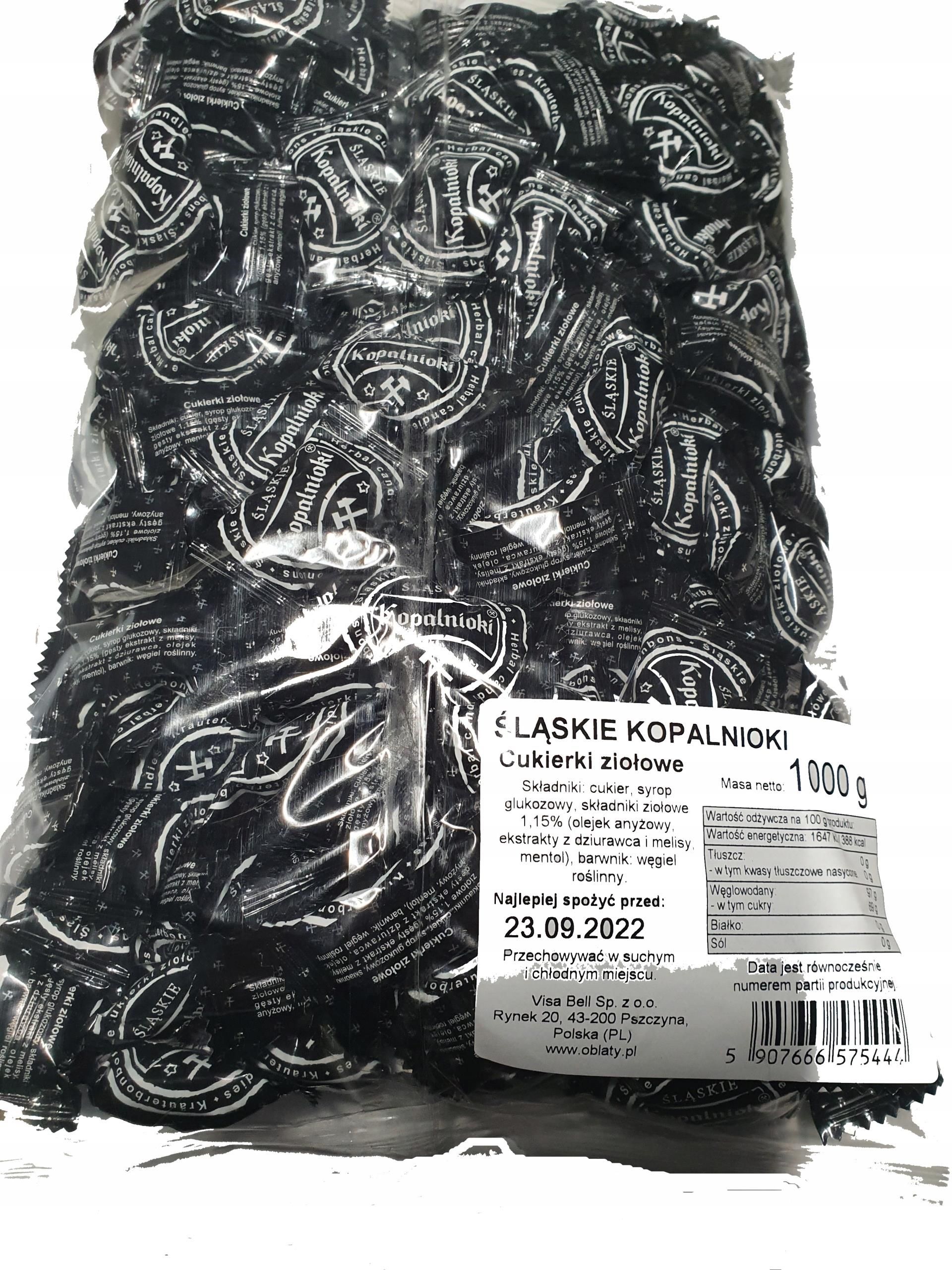 Cukierki śląskie Kopalnioki ziołowe anyżowe 1kg - Ceny i opinie - Ceneo.pl