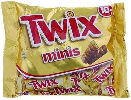 Cukierki Batoniki Twix Minis firmy Mars 227g - Ceny i opinie - Ceneo.pl