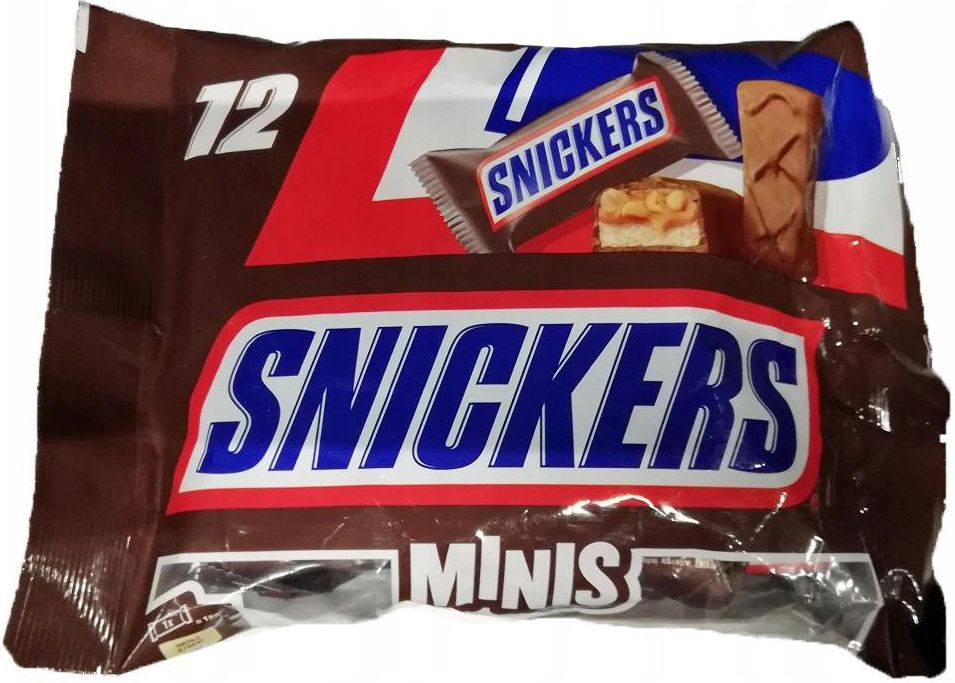 Cukierki Batoniki Snickers Minis firmy Mars 227g - Ceny i opinie - Ceneo.pl