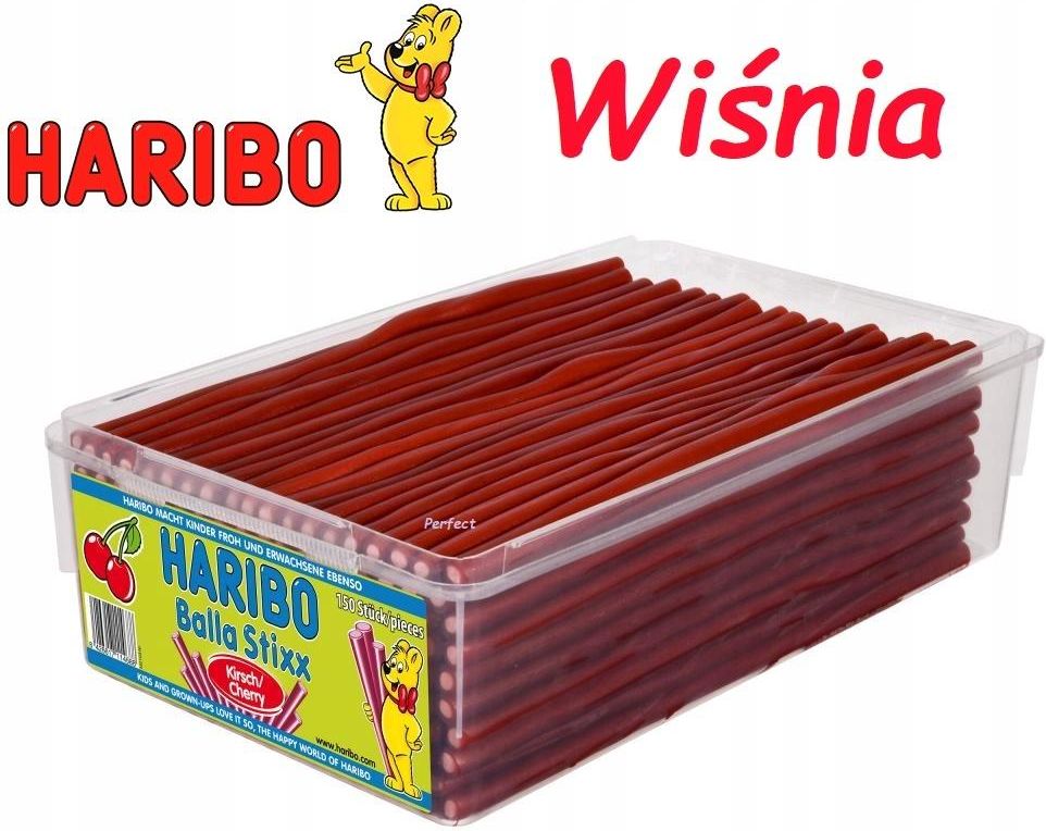 Haribo Żelki Balla Stix wiśnia 150szt - Ceny i opinie - Ceneo.pl