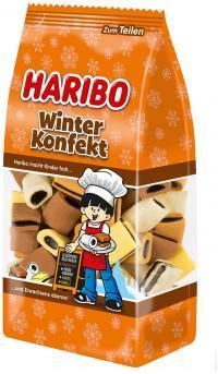 Haribo Winter Konfekt Lukrecjowe żelki 300g - Ceny i opinie - Ceneo.pl