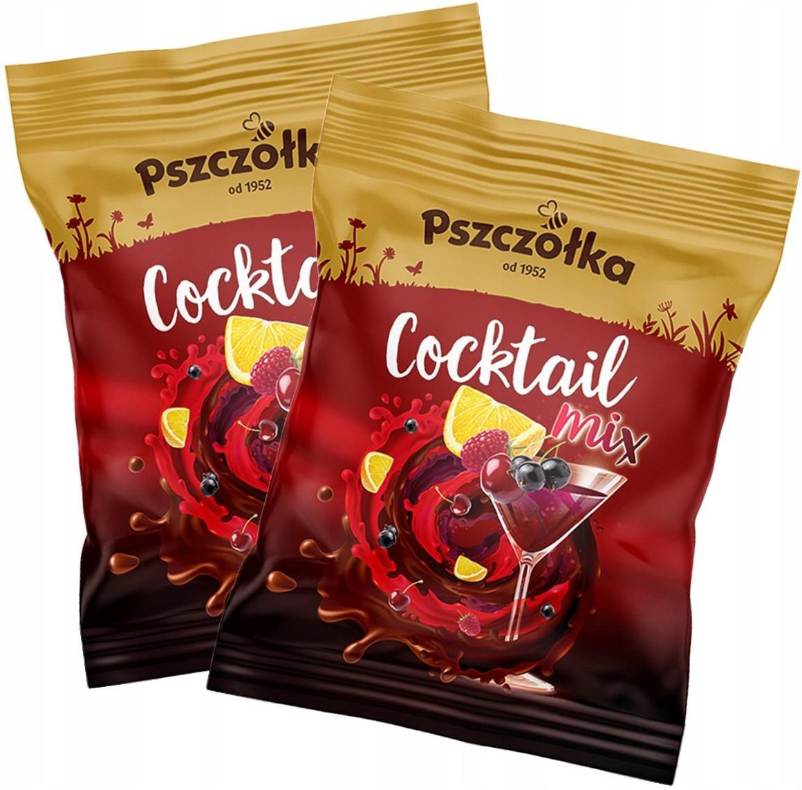 Cukierki Cocktail Mix z alkoholem 2x100g Pszczółka - Ceny i opinie ...