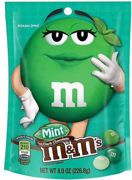 M&ms Mint Chocolate 226g - Ceny i opinie - Ceneo.pl