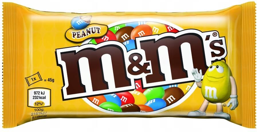 Zestaw Mars M&m's Orzechowe 45G - 11 Sztuk - Ceny i opinie - Ceneo.pl
