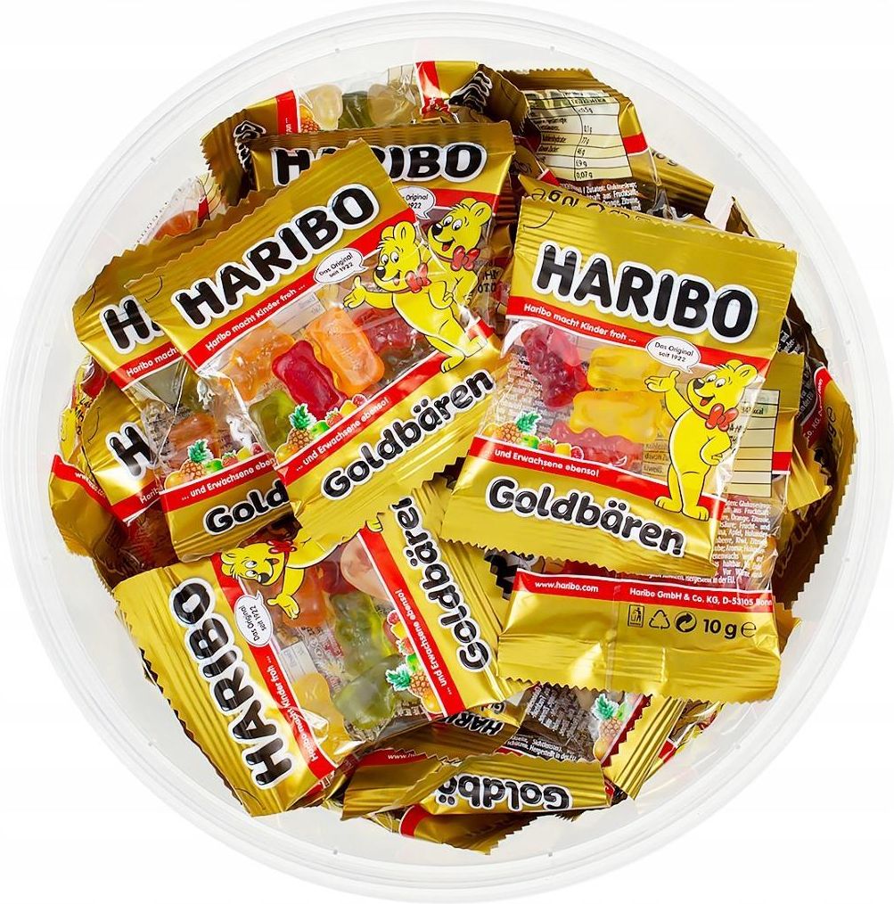 Haribo Minis Żelki Misie 10g opakowanie 10szt - Ceny i opinie - Ceneo.pl