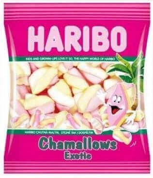Pianki Marshmallows Haribo Chamallows Exotic 175g - Ceny i opinie ...