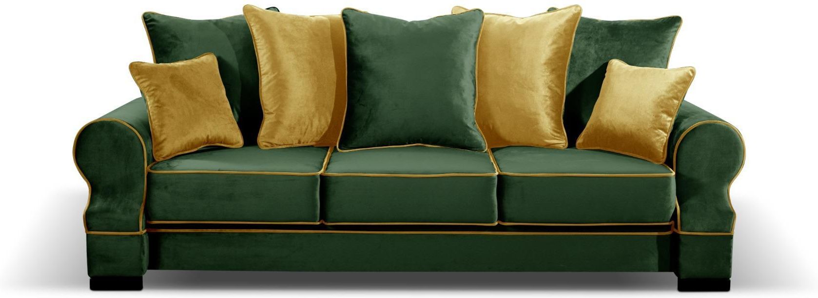 Adabet Sofa Baker Zielony Złoty AB_0101010101 - Opinie i atrakcyjne ...