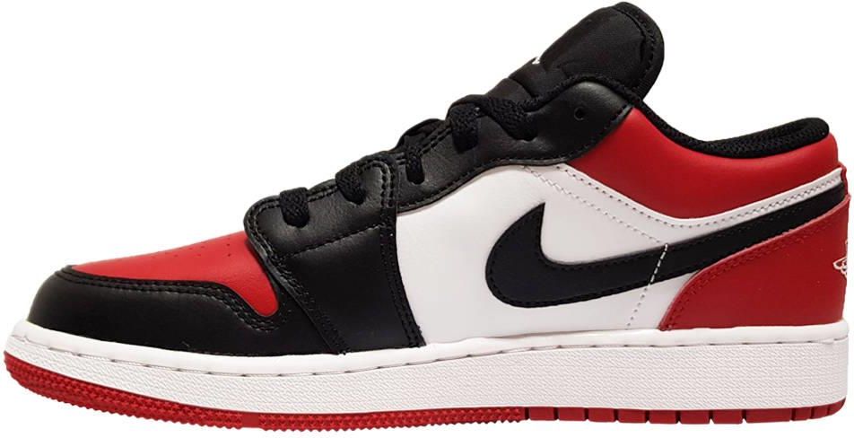 Air Jordan 1 Low Gs Bred Toe 553560 612 - Ceny i opinie - Ceneo.pl