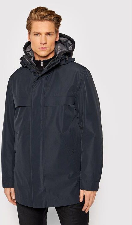 Boss Parka Canoro_P 50455241 Czarny Regular Fit - Ceny i opinie - Ceneo.pl