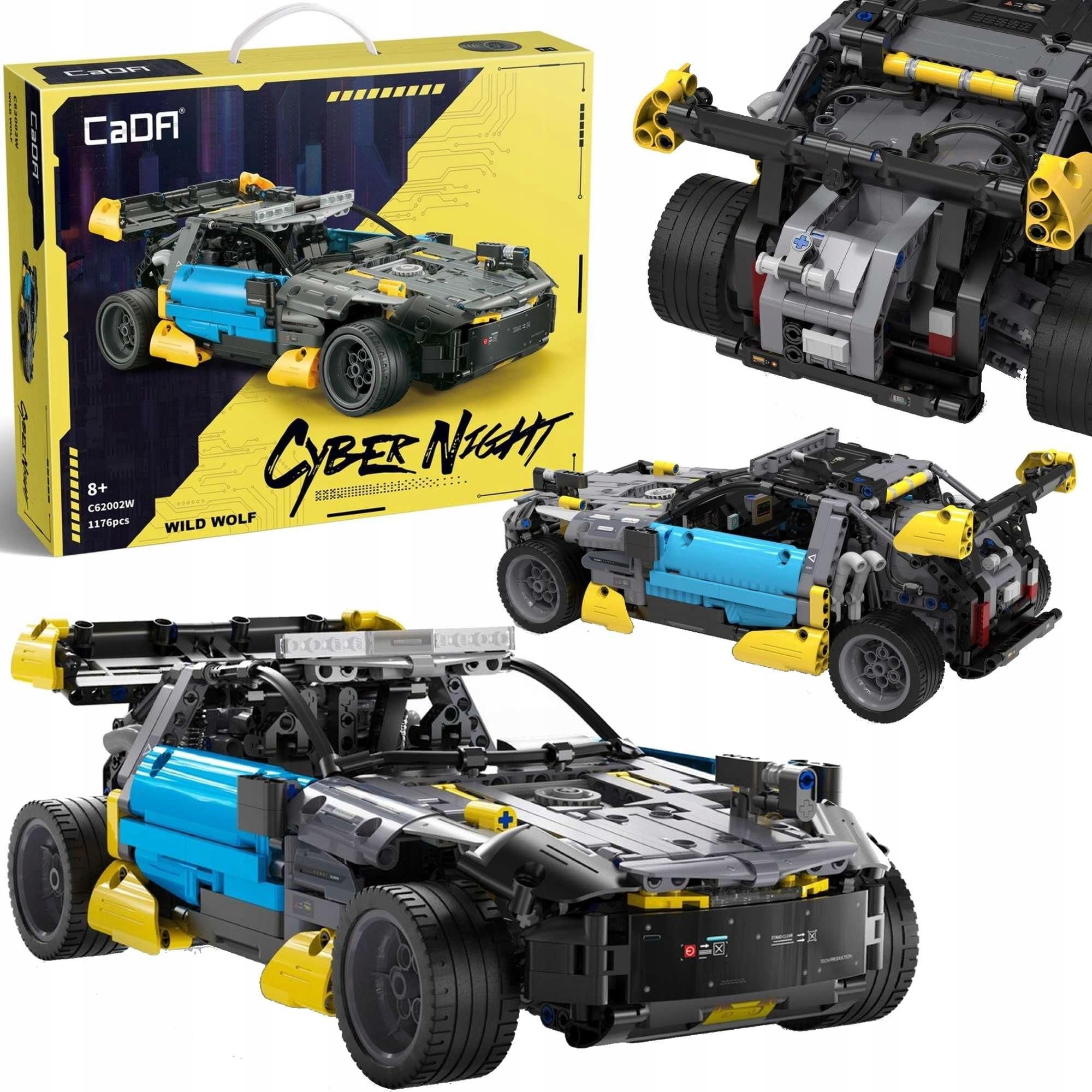 Cada Auto Cyberpunk Radiowóz Wild Wolf 1176El. - ceny i opinie - Ceneo.pl