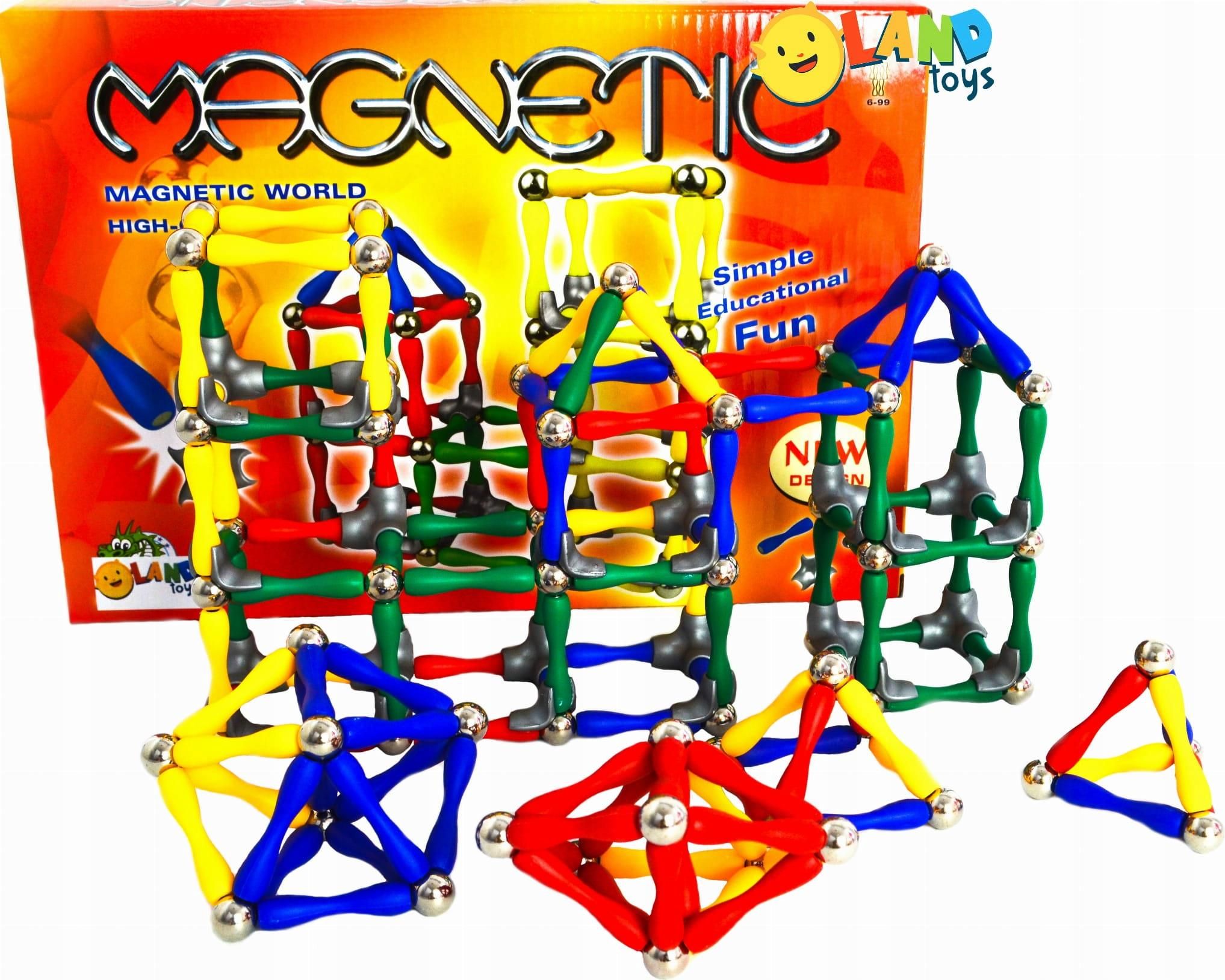 Landtoys Lt188 Magiczne Klocki Do Układania Magnetyczne - ceny i opinie ...