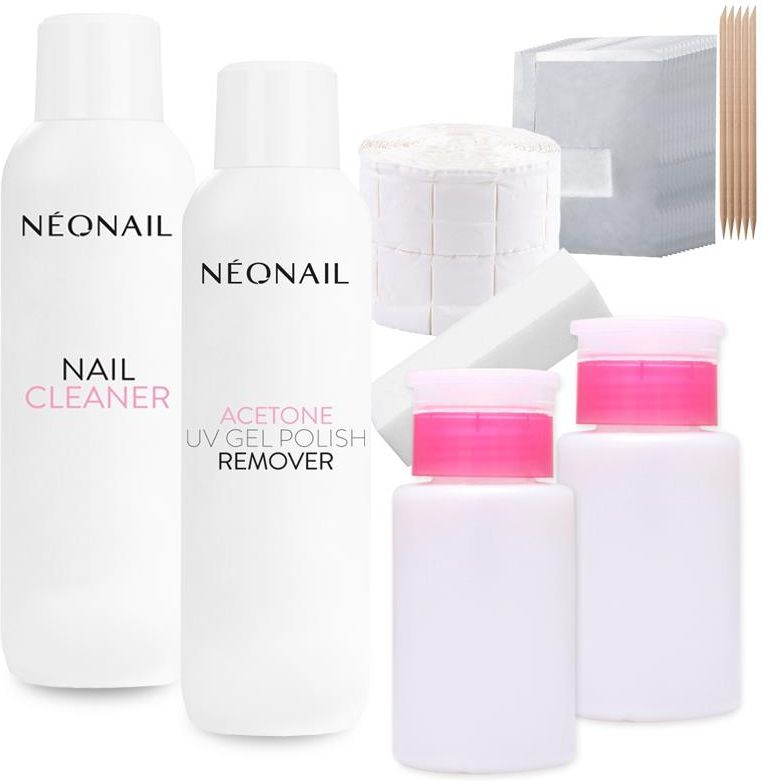 Mani Time! Zestaw NeoNail Cleaner + Aceton + Akcesoria - Opinie i ceny ...