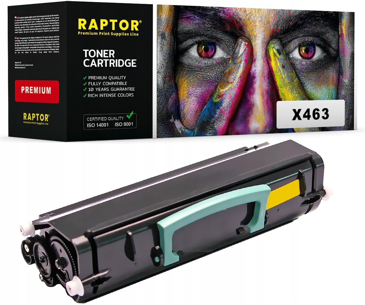 RAPTOR TONER DO LEXMARK X463X11G X463 X464 X466 15000 STR (LEX463X1 ...