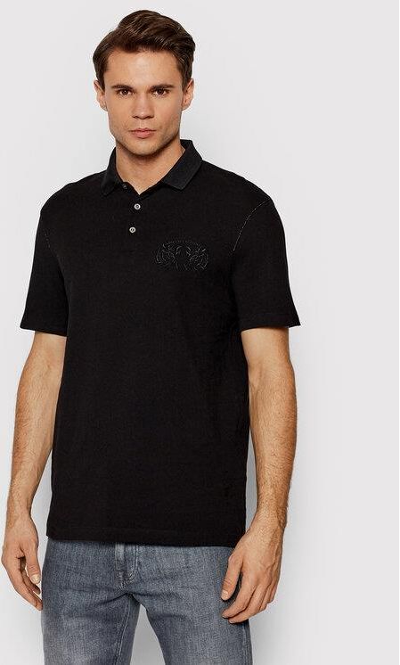 Armani Exchange Polo 3LZFGG ZJM5Z 1200 Czarny Regular Fit - Ceny i opinie - Ceneo.pl