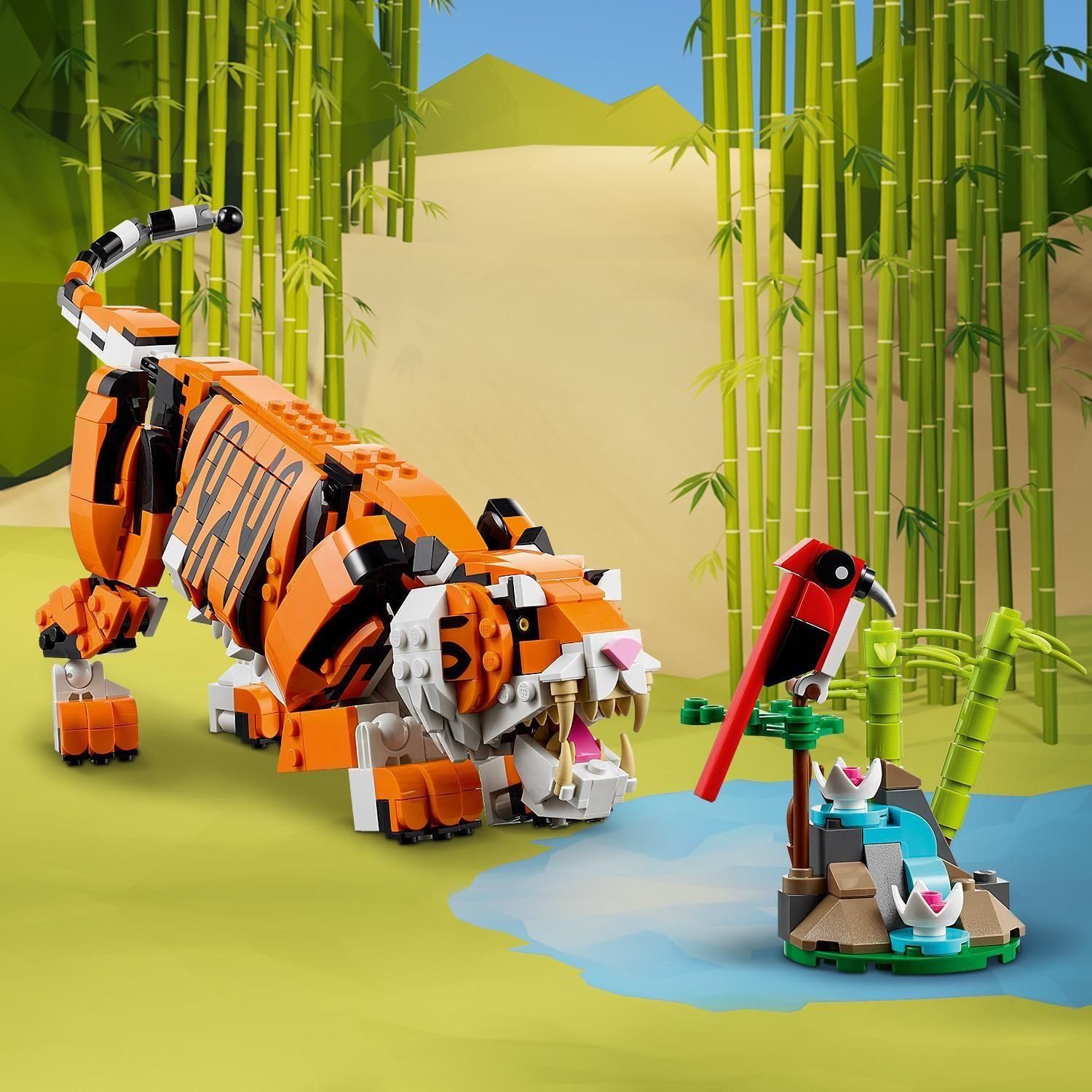 LEGO Creator 31129 Majestatyczny tygrys - ceny i opinie - Ceneo.pl