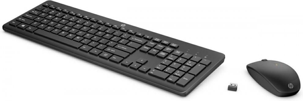 Klawiatura Zestaw klawiatury i myszy HP 235 Wireless Mouse and Keyboard Combo-EURO - 1Y4D0AA ...