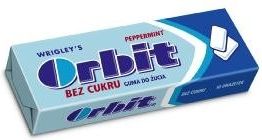 Orbit Guma Orbit Peppermint Draze 30Szt - Ceny i opinie - Ceneo.pl