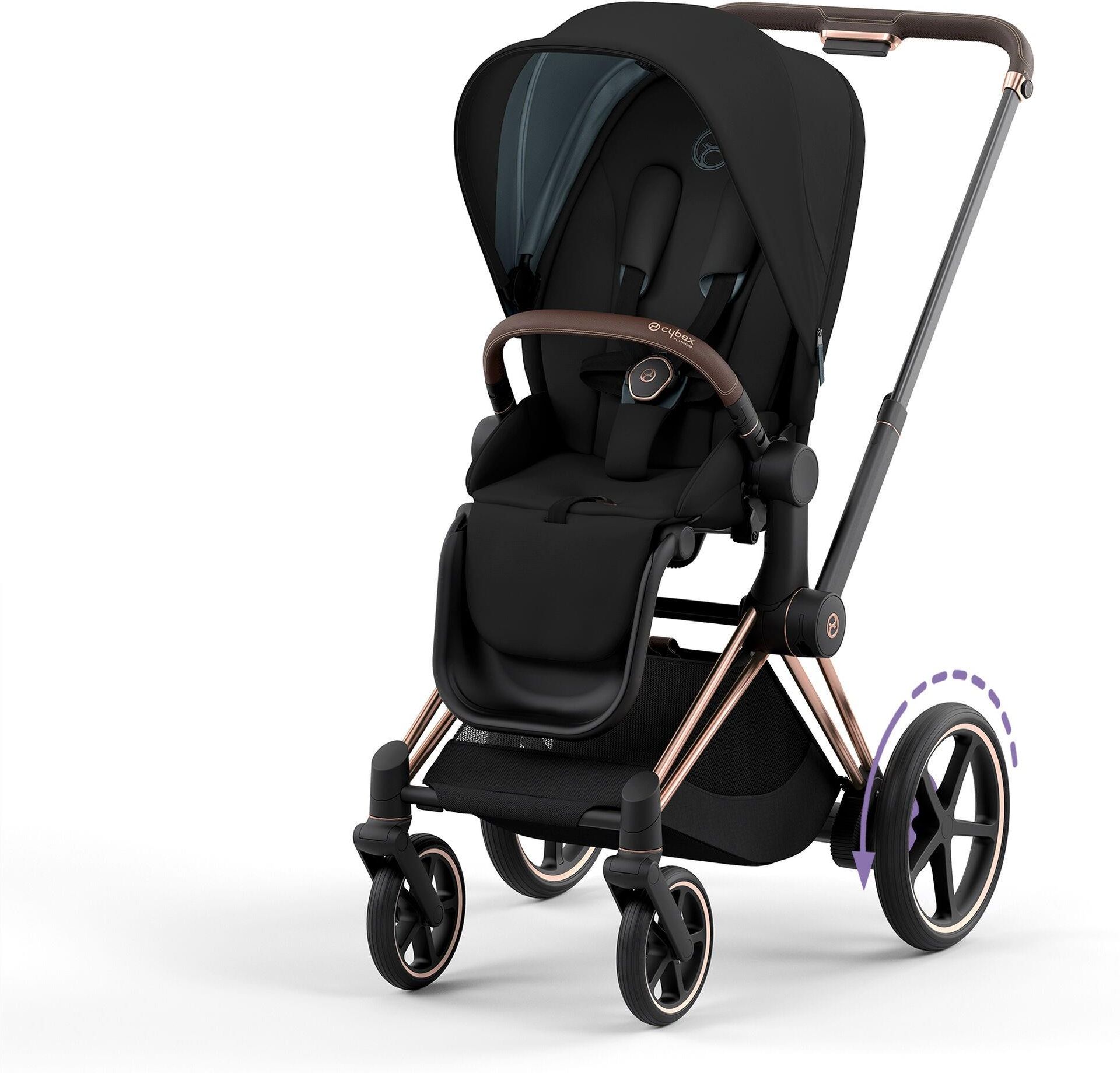 Wózek Cybex E-Priam 3.0 Simply Flowers Pink Spacerowy - Ceny i opinie ...