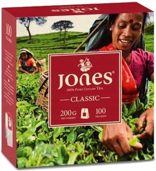 Herbata Jones 100Tb Ekspresowa Ceylon Tea - Ceny i opinie - Ceneo.pl