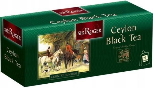 Herbata Sir Roger Ceylon Black Tea 25 Torebek Z Zawieszką - Ceny i ...