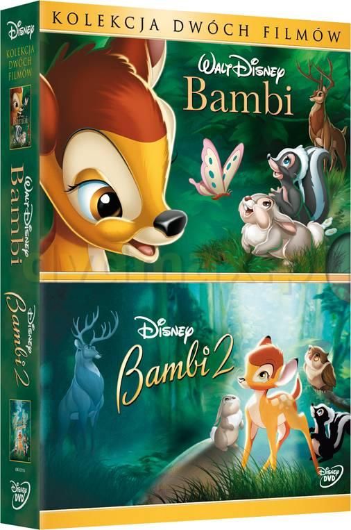 Pakiet filmowy Bambi / Bambi 2 zestaw Kolekcjonerski (Box) (2DVD ...