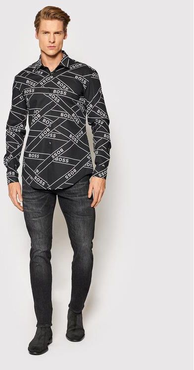 Boss Koszula Ronni 50464071 Czarny Slim Fit - Ceny i opinie - Ceneo.pl