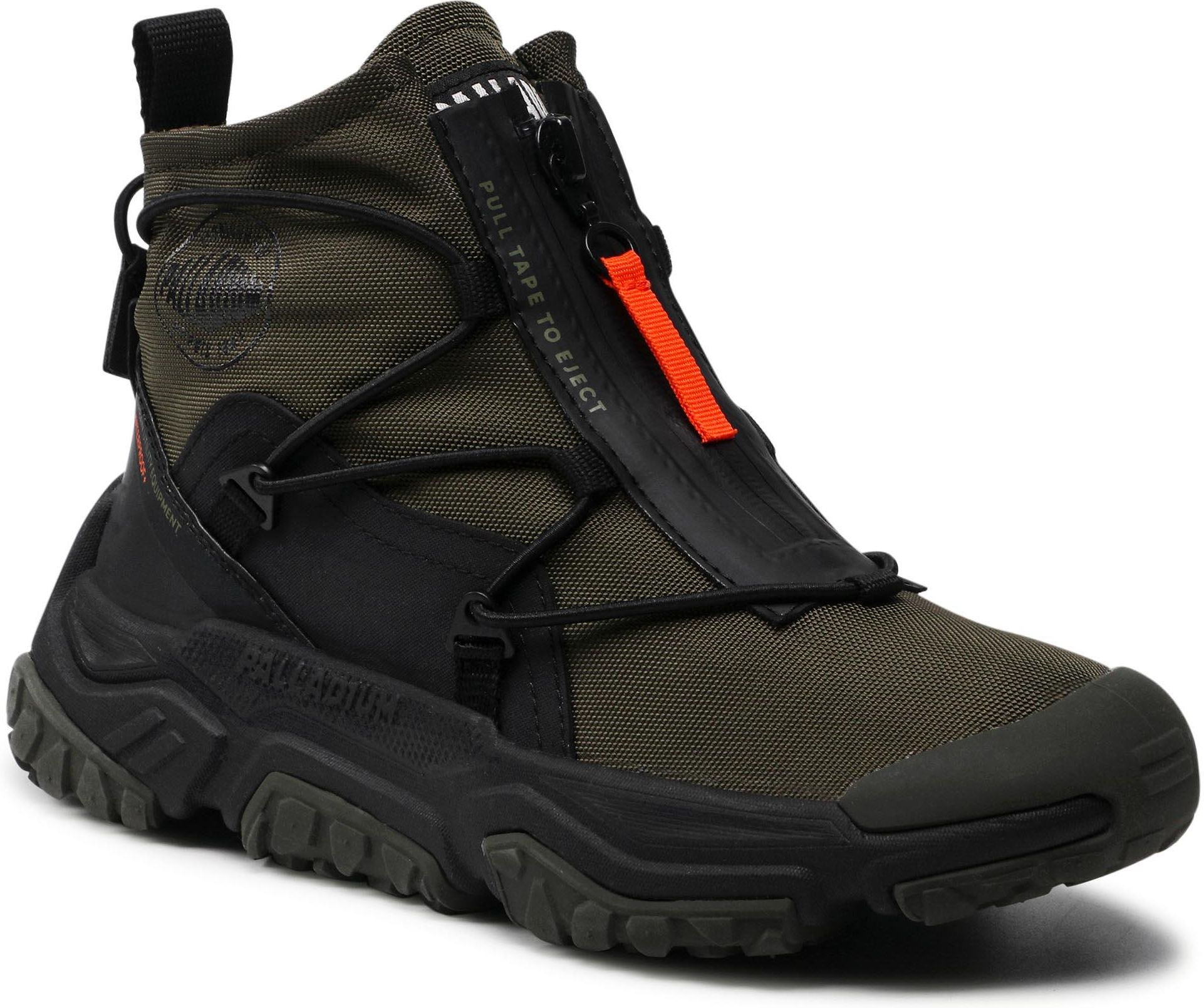 Buty trekkingowe Palladium Off Grid Hi Zip Wp+ 77169 309 M Olive Grid ...