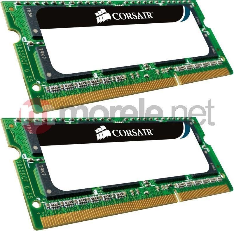 Pamięć RAM Corsair SO-DIMM 2 x 4096 MB DDR2 800 MHz CL5 ...