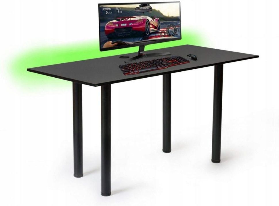 Marco Game Biurko Gamingowe Komputerowe Czarne Led Stabilne - Opinie i ...