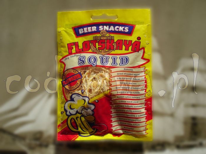 Suszone kalmary - paski - Ceny i opinie - Ceneo.pl