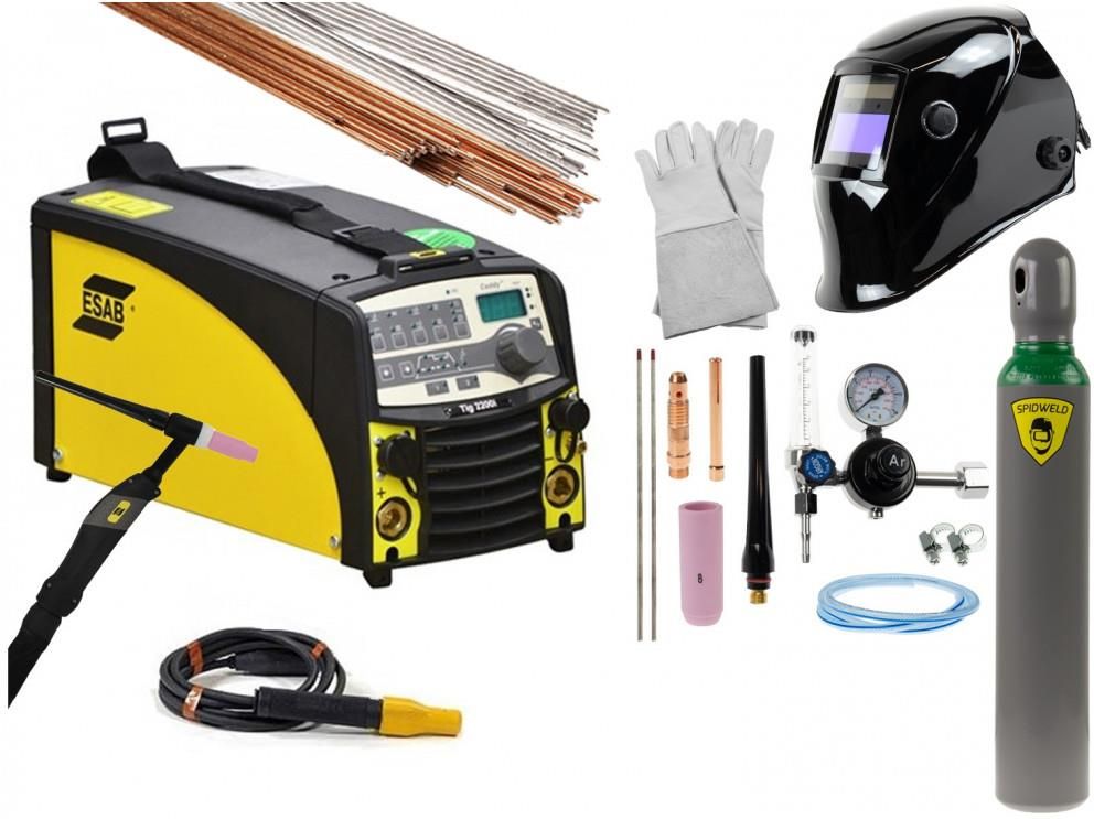 Spawarka Esab Spawarka Caddy Tig 2200I Dc Ta34 Zestaw: Wyposażenie ...