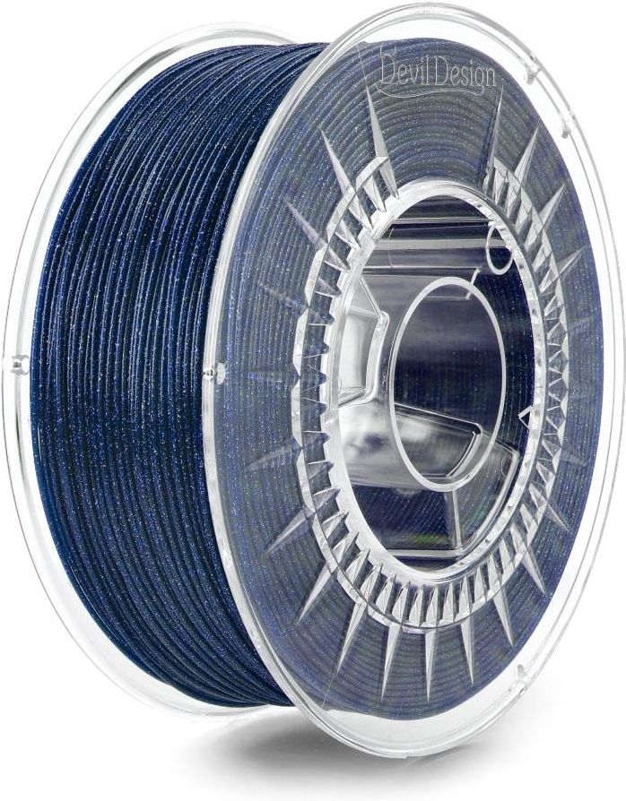 Filament DEVIL DESIGN FILAMENT PETG 1,75MM 1KG - GALAXY SUPER BLUE ...