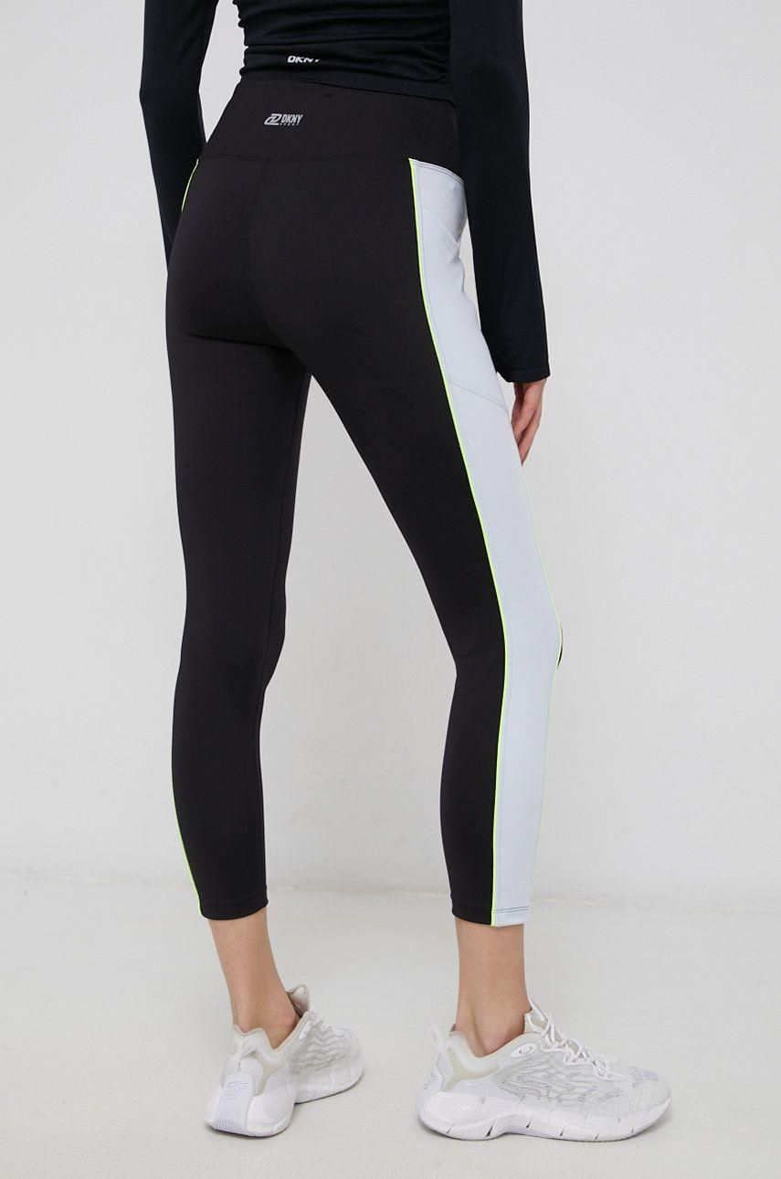 Dkny Legginsy damskie kolor czarny wzorzyste - Ceny i opinie - Ceneo.pl