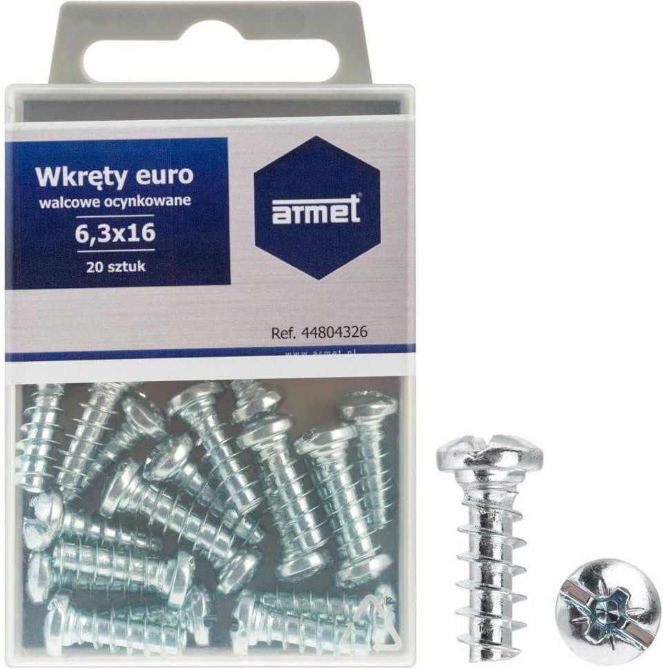 Standers Wkręt Euro 6,3X16Mm 20Szt. - Opinie i ceny na Ceneo.pl