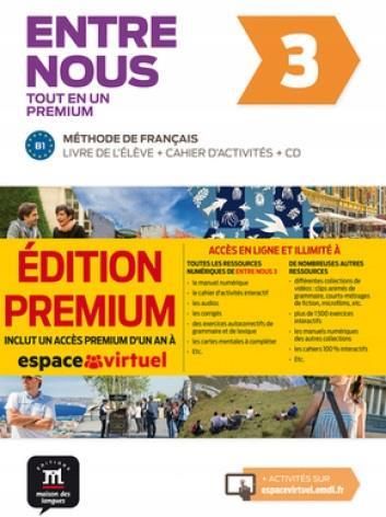 Entre nous 3 Podręcznik z ćwiczeniami + CD PREMIUM - Ceny i opinie ...