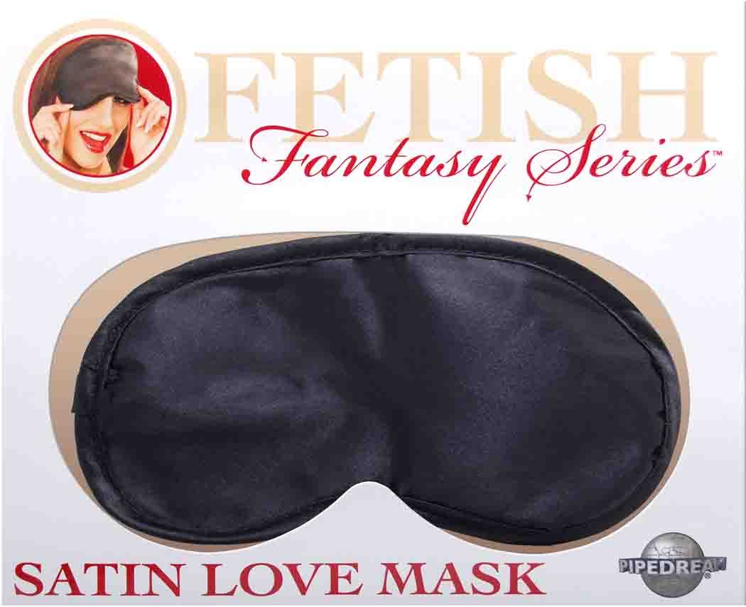 Pipe Dream SATIN LOVE MASK - BLACK (3000008116) - Ceneo.pl
