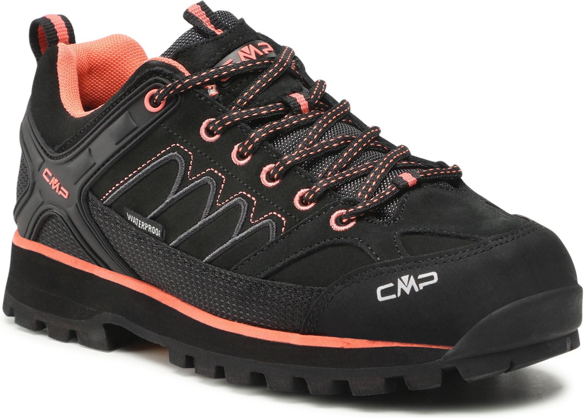 Buty trekkingowe Cmp Moon Low Wmn Trekking Shoe Wp 31Q4786 Nero U901 ...