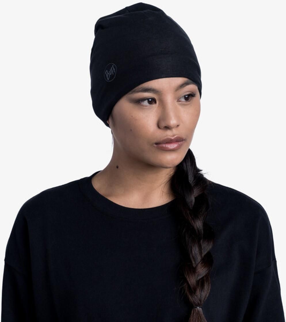 Czapka zimowa uniseks BUFF POLAR&ECOSTRETCH BEANIE SOLID BLACK - Ceny i opinie - Ceneo.pl