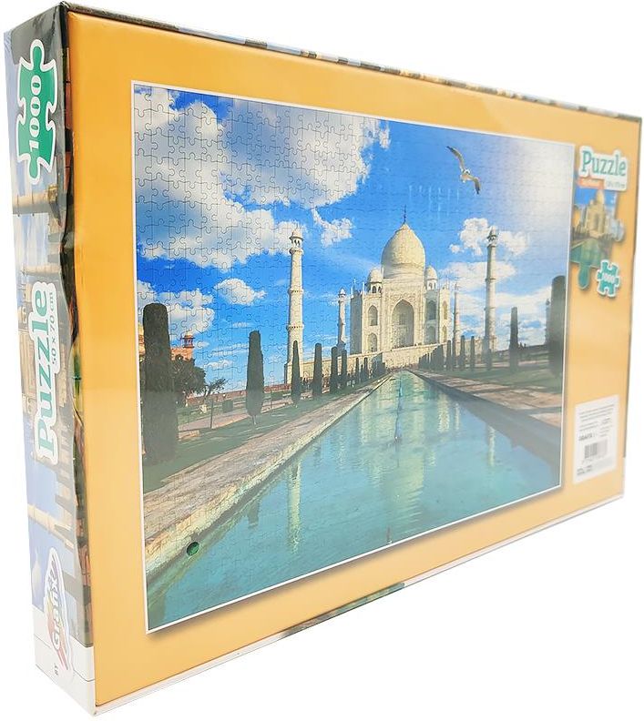 Grafix Puzzle Tradycyjne 1000El Widok Taj Mahal - Ceny i opinie - Ceneo.pl