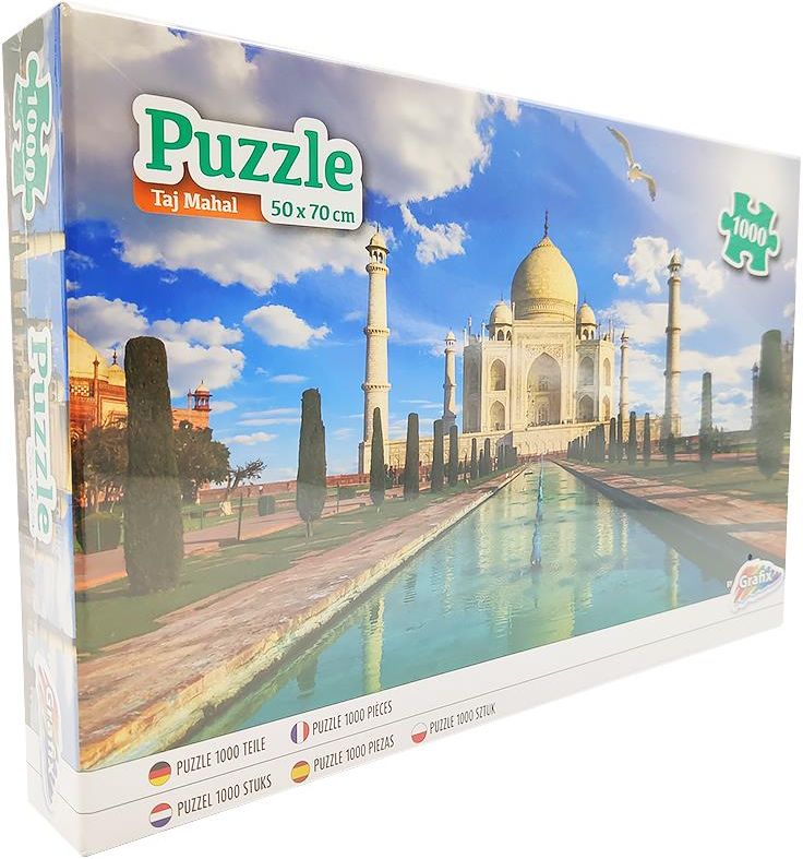 Grafix Puzzle Tradycyjne 1000El Widok Taj Mahal - Ceny i opinie - Ceneo.pl
