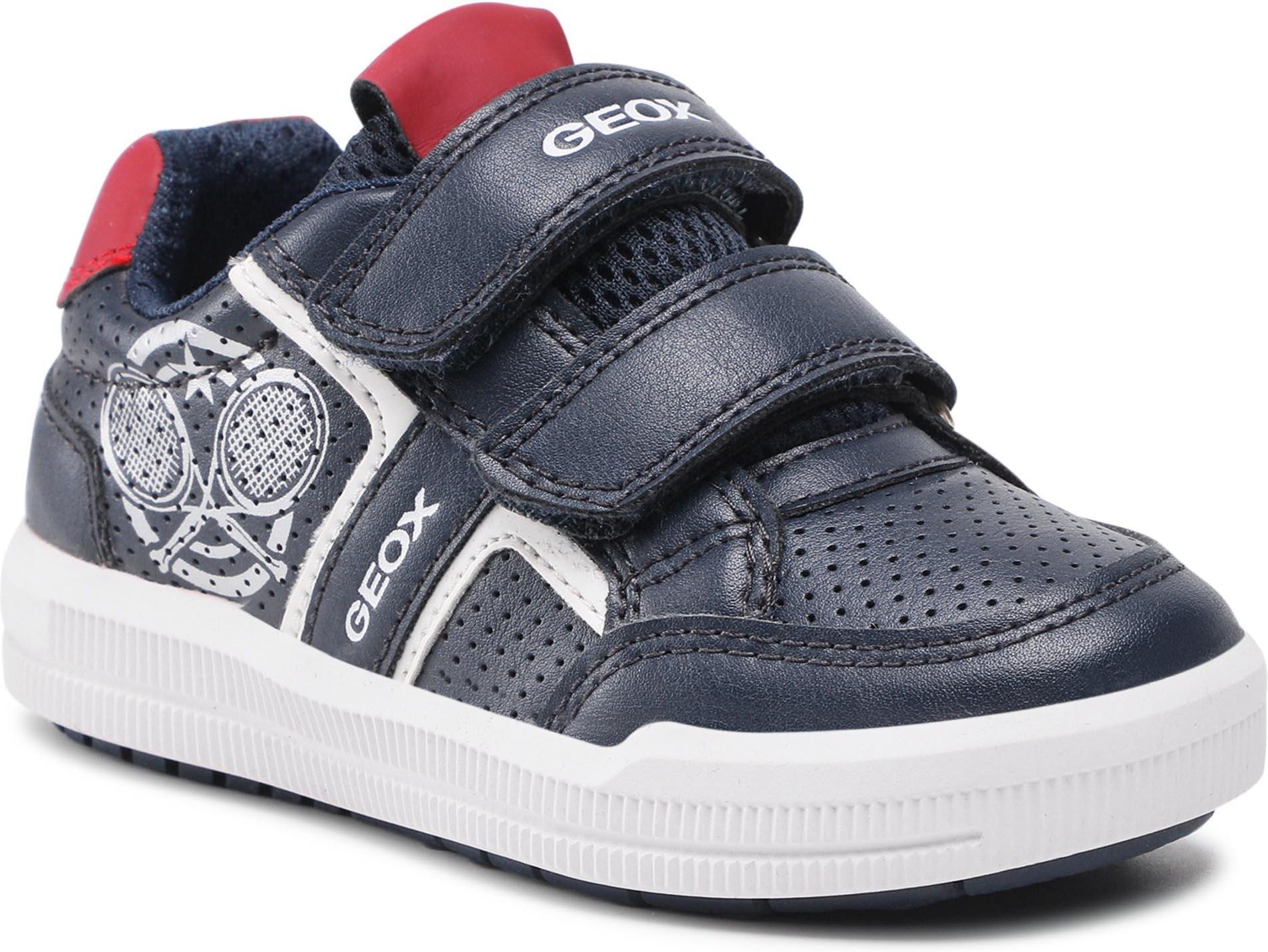 Sneakersy GEOX - J Arzach B. A J254AA 0BC14 C0735 M Navy/Red - Ceny i opinie - Ceneo.pl