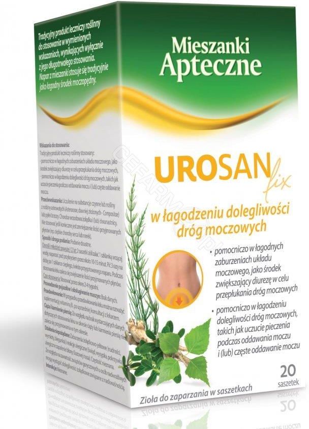 Urosan fix 2g 20 sasz. - Opinie i ceny na Ceneo.pl