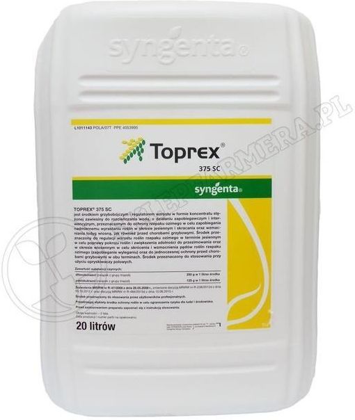 Syngenta Toprex 375 SC 20L - Ceny i opinie - Ceneo.pl