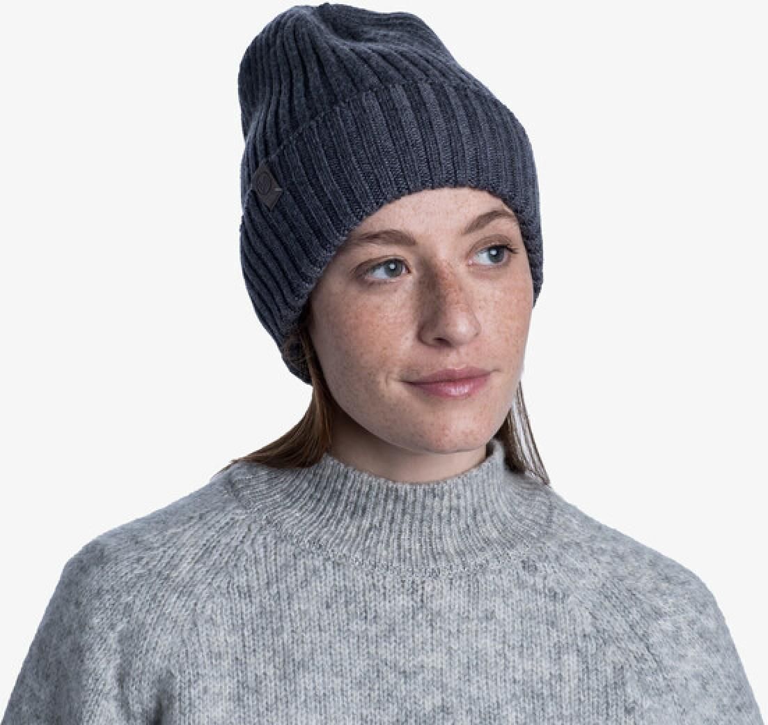 Czapka zimowa uniseks BUFF MERINO WOOL KNIT HAT NORVAL GRAPHITE - Ceny ...