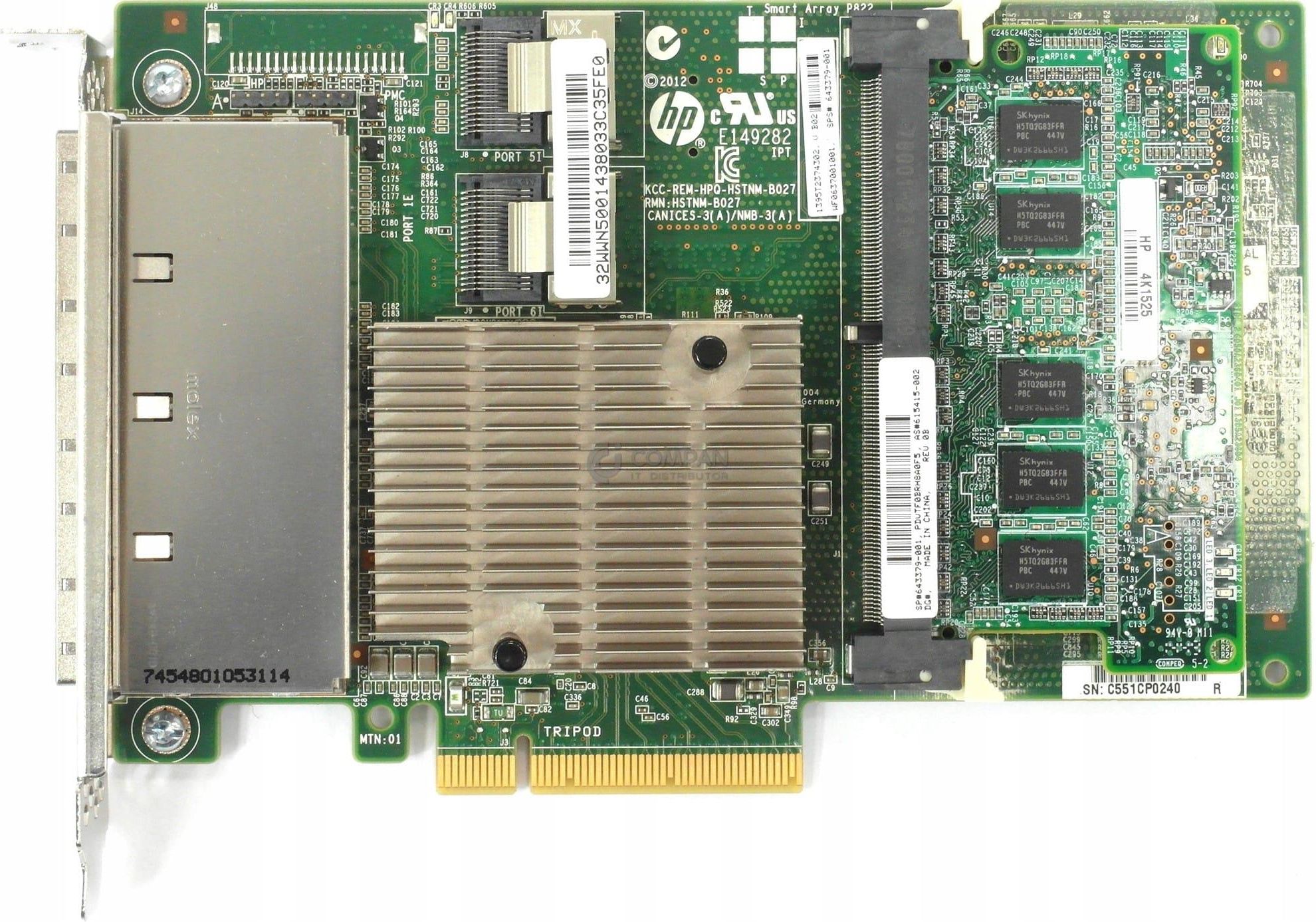 Akcesoria do serweru HP SMART ARRAY P822 FBWC 6GB SAS CONTROLLER (643379-001) - Opinie i ceny na ...