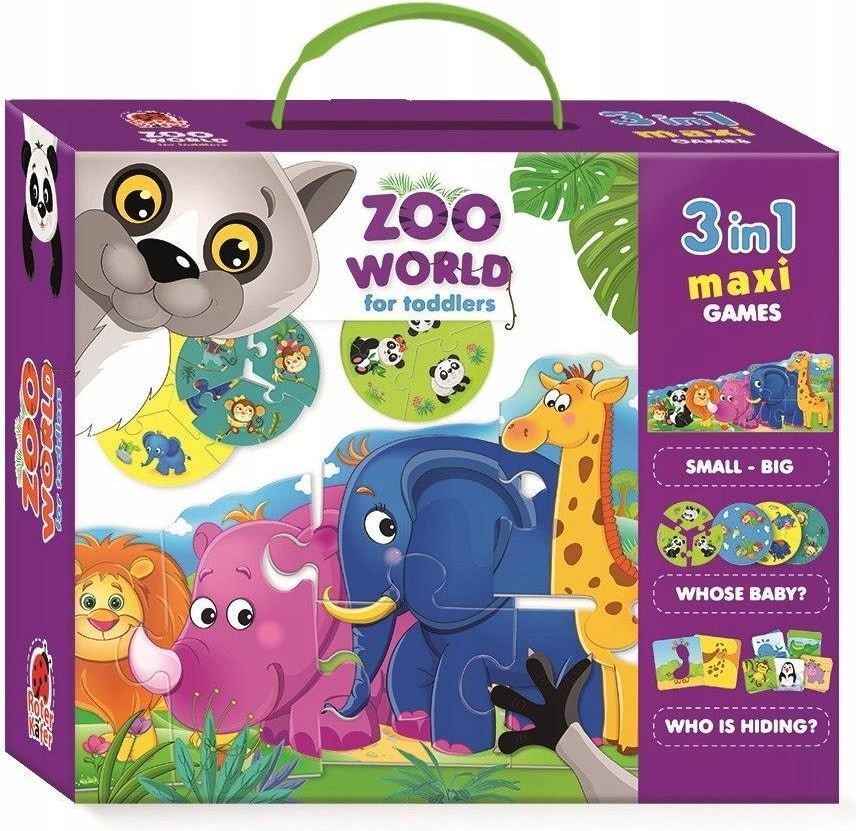 Roter Kafer Zoo World For Toddlers Rk1310-02 - Gra dla dziecka - Ceny i ...