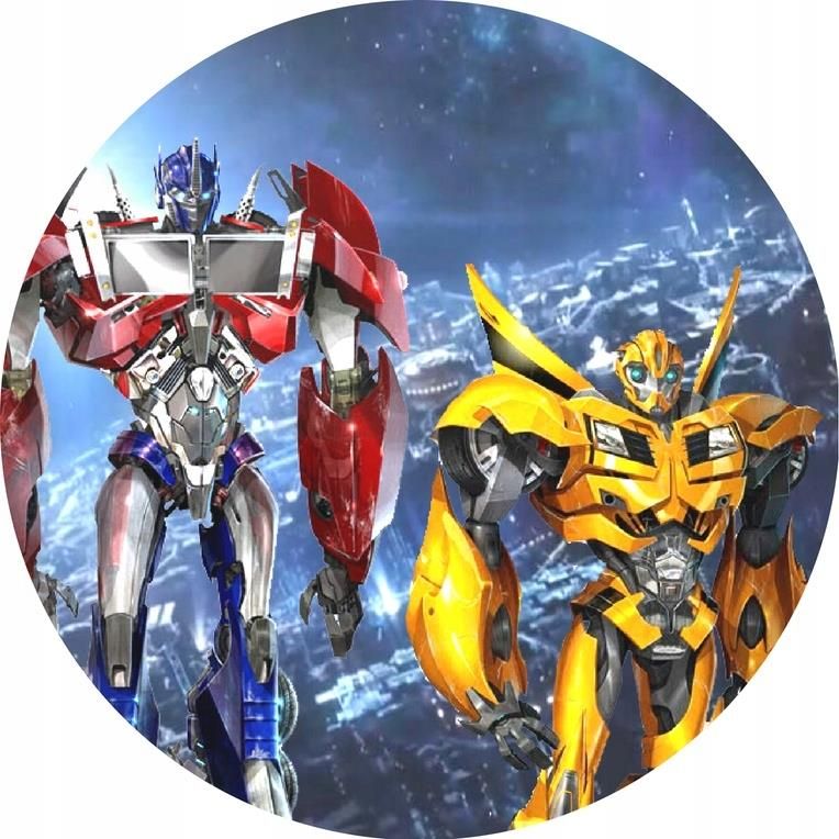 Transformer roboty bajka opłatek na tort 9814133746 - Ceny i opinie ...